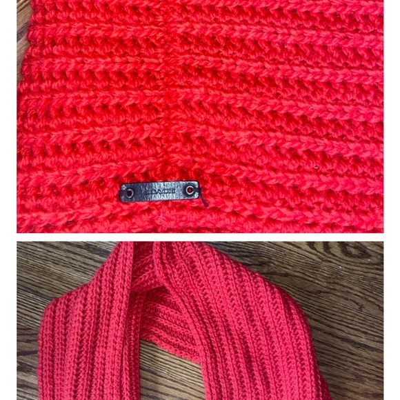Coach | Accessories | Coach Kids Red Knit Scarf | Poshmark